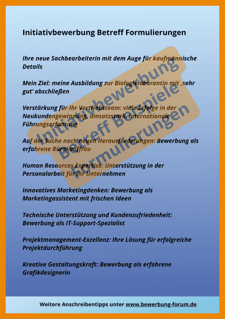 ᐅ Betreff E-Mail-Bewerbung: Tipps + Beispiele ️